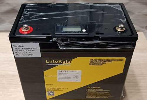 Аккумулятор LiitoKala LiFePo4 60а/ч +дисплей