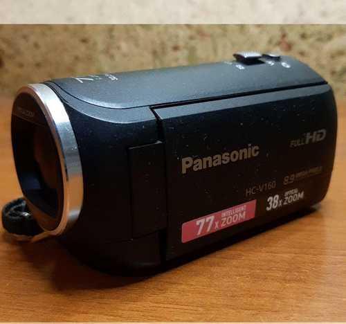 Видеокамера Panasonic hc-v 160 карта памяти и штат