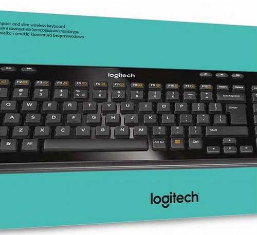Беспроводная клавиатура Logitech K360 черный, рус