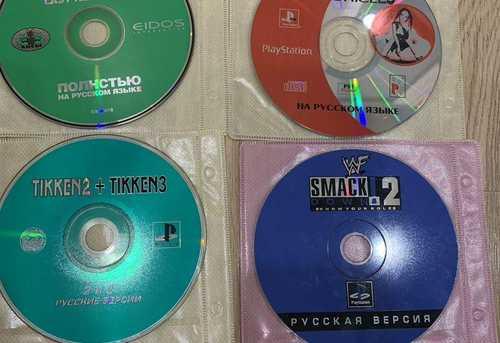 Игровые диски на ps1