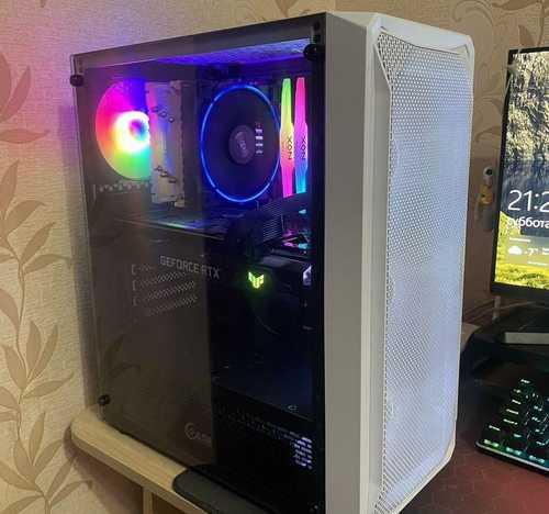 Системный блок Ryzen 5 5600X, RTX 3070, 16озу, m2