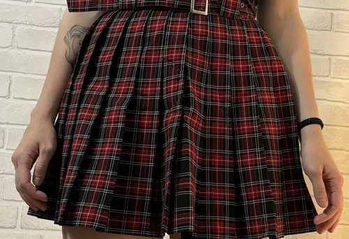 Детская школьная юбка