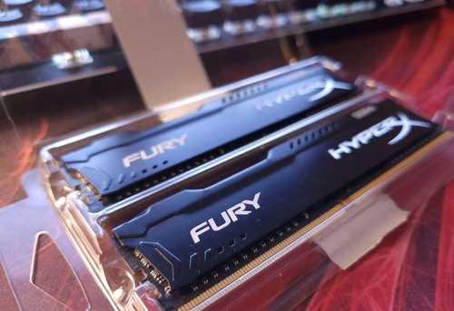 Оперативная память ddr4 2x4gb Kingston Fury