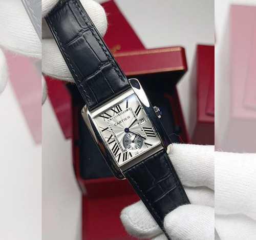 Мужские часы Cartier кварцевые