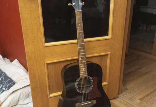 Гитара акустическая Hohner HW300G-TBK с чехлом