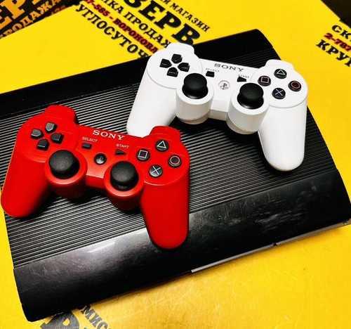 Ps3 super slim прошитая 500гб