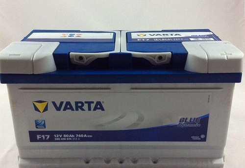 Аккумулятор Varta Blue Dynamic F17 80 Ah 740 A