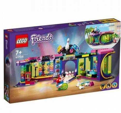 Конструктор lego Friends 41708 Диско-аркада для роллеров