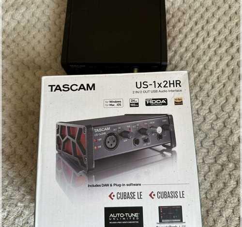 Звуковая карта tascam us 1x2 HR