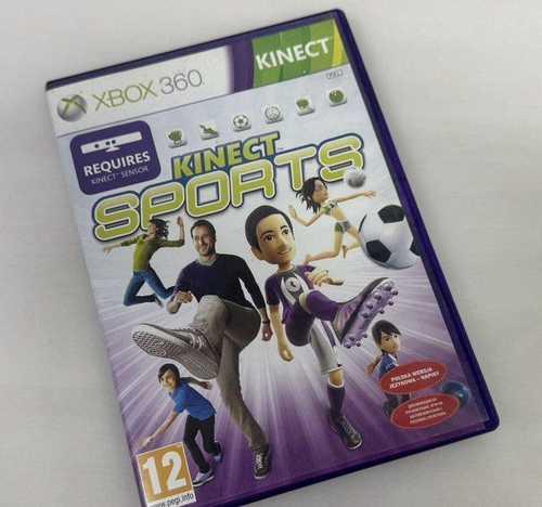 Диск xbox 360 Kinect Sports Лицензия