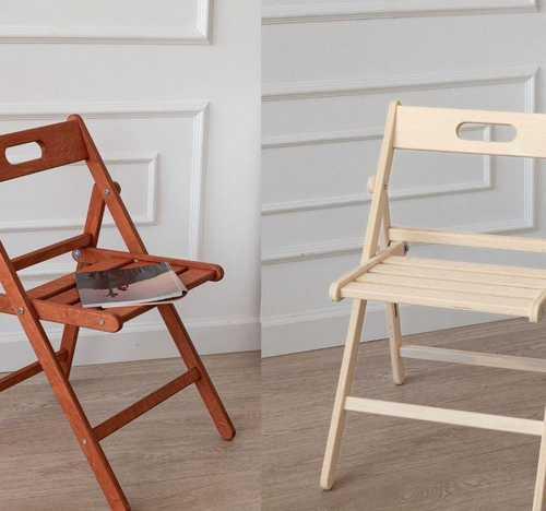 Стул складной деревянный / стулья кухонные IKEA