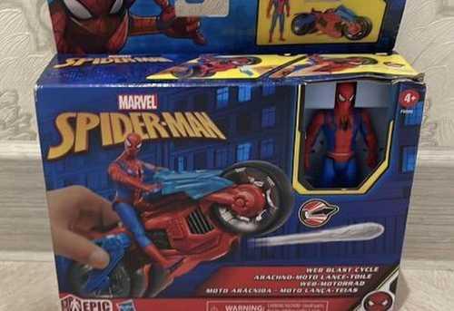 Фигурка Hasbro Spider-man на мотоцикле