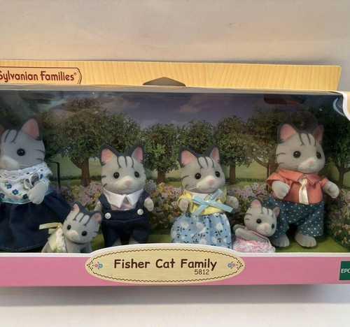 Sylvanian Families “Семья Котов рыбаков” 5812