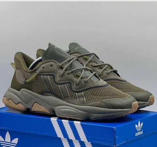 Кроссовки мужские Adidas Ozweego green lux