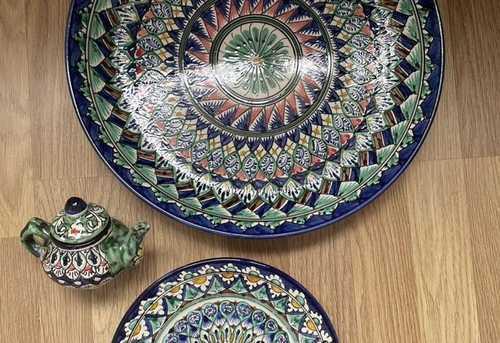Набор тарелок Узбекистан