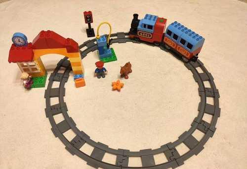 Lego duplo железная дорога 10507
