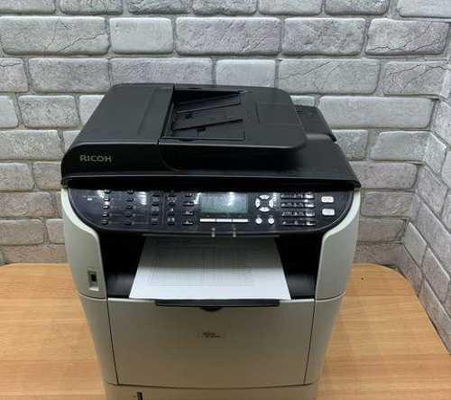 Лазерное мфу 3 в 1 Ricoh SP3500sf. Гарантия