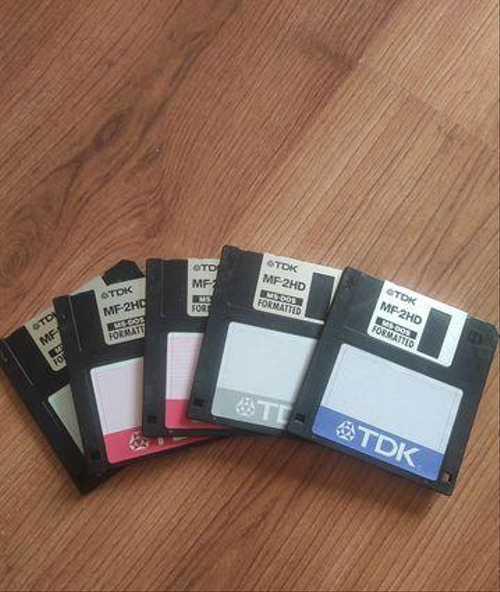 Дискеты TDK 5 штук