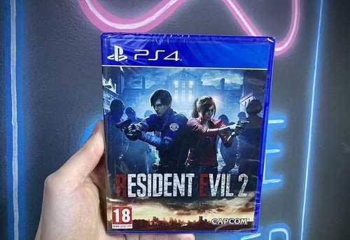 Диск ps4 ps5 Resident Evil 2