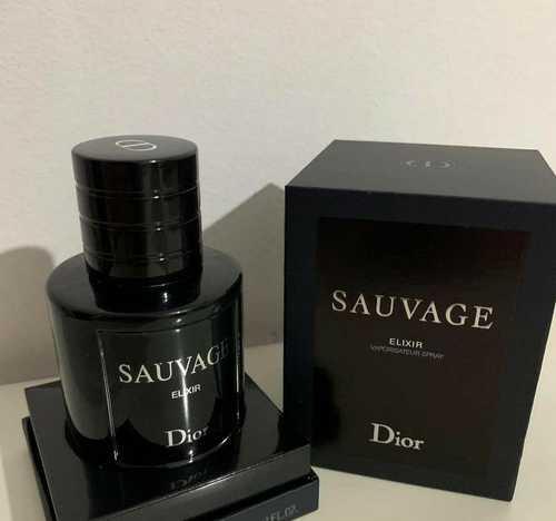 Духи мужские Sauvage Dior Elixcir