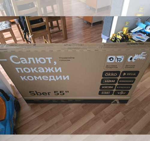 55" (139 см) LED-телевизор Sber SDX-55UQ5230T