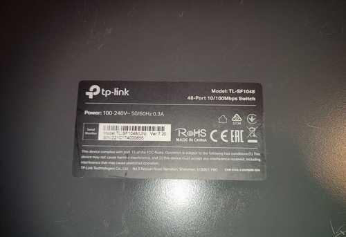 Коммутатор TP-Link TL-SF1048