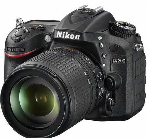 Фотоаппарат Nikon D7200 kit 18-105 VR