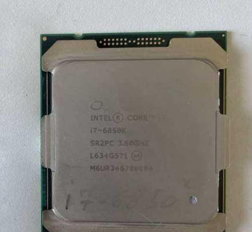 Процессор intel core i7 6850k