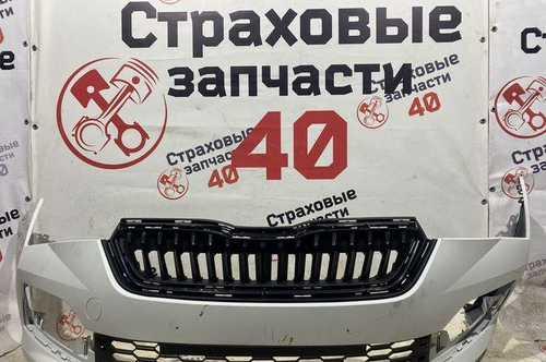 Бампер передний (B371) skoda rapid 2
