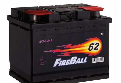Аккумулятор автомобильный Fire ball 6ст-62 (0) NR