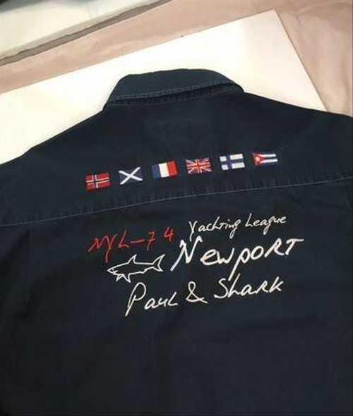 Рубашка Paul&Shark yachting мужская оригинал