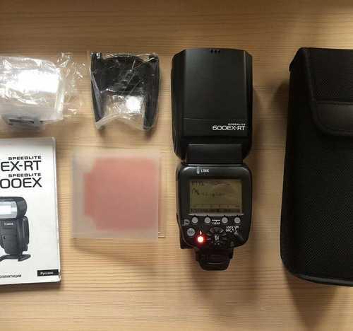Вспышка Canon speedlite 600ex rt