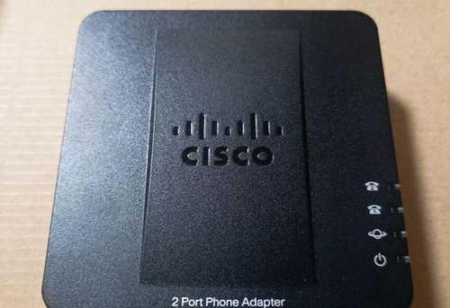 Адаптер для VolP- телефонии Cisco SPA 112