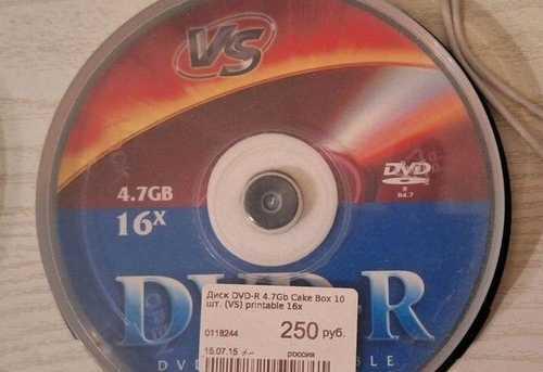 Диски DVD-R,новые, в упаковке, пустые коробки бу