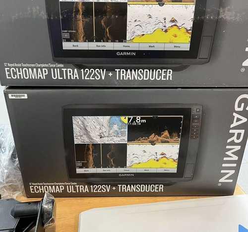 Эхолот картплотер Garmin Echomap Ultra 122sv gt56