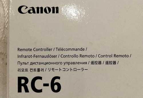 Пульт дистанционного управления Canon RC-6