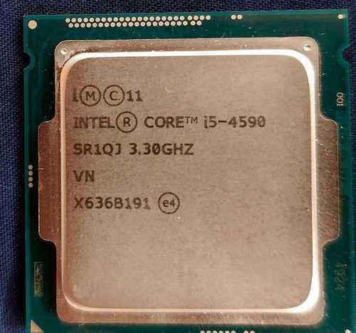 Intel Core i5-4590, socket 1150