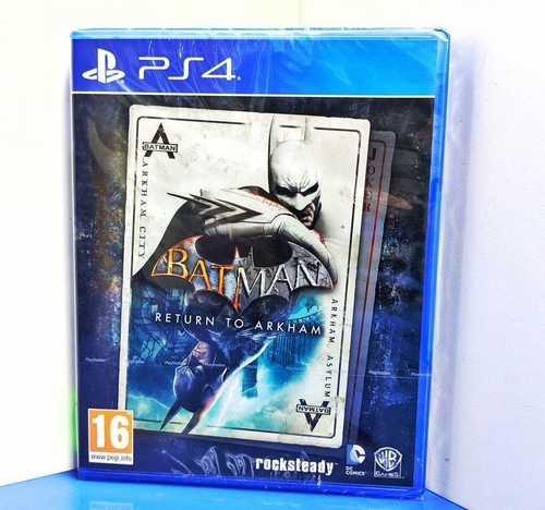 Batman Return to Arkham (PS4) Новый Диск