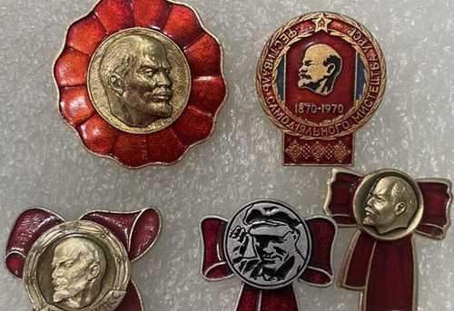 Значки СССР «Ленин»