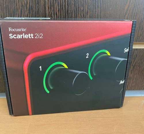 Focusrite scarlett 2i2 4th gen + подарок Bitwig 8