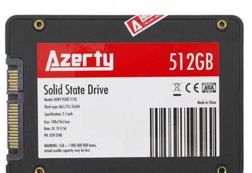 SSD 512GB Azerty новый