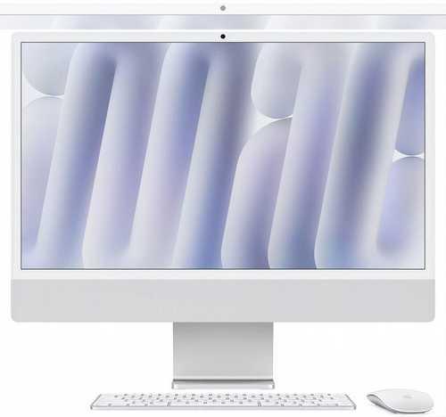 Apple iMac 24" M4 CPU 10-Core, GPU 10-Core, 16GB, 512GB, 2024 Silver mwuv3