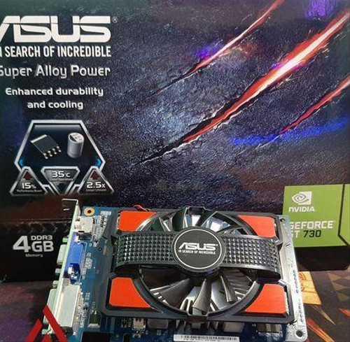 Видеокарта Asus GT 730 4GB