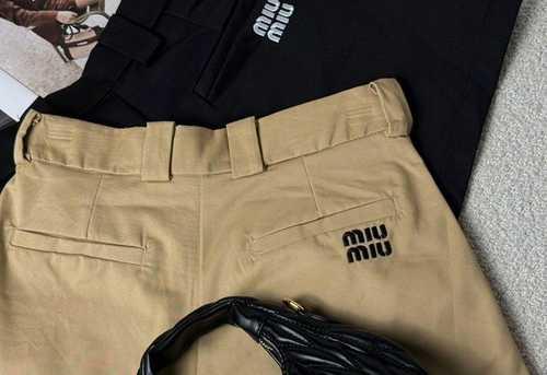 Шорты miu miu