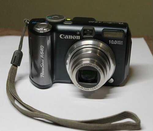 Фотоаппарат Canon PowerShot A640 рабочий