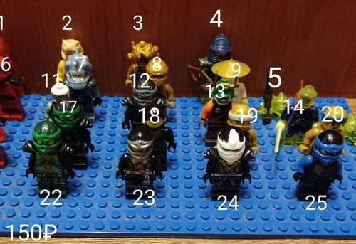 Lego ninjago фигурки
