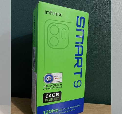 Infinix Smart 9, 3/64 ГБ