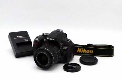 Nikon D5200 kit (пробег 2020 кадров)