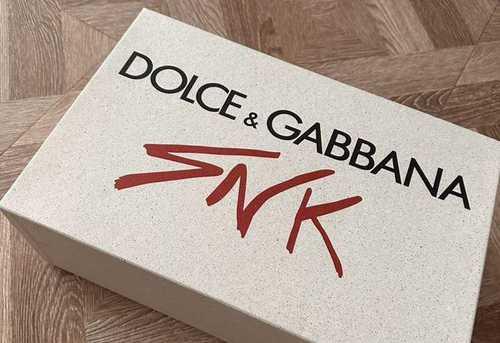 Коробка из-под обуви dolce&gabbana