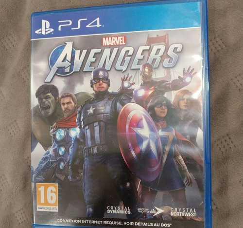 Игра на PS4 Marvel Avengers